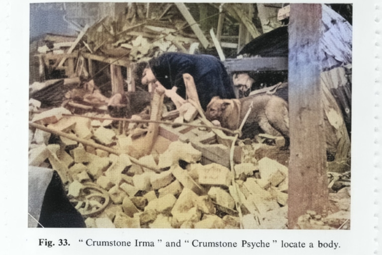 Two dogs who retrained and saved countless lives